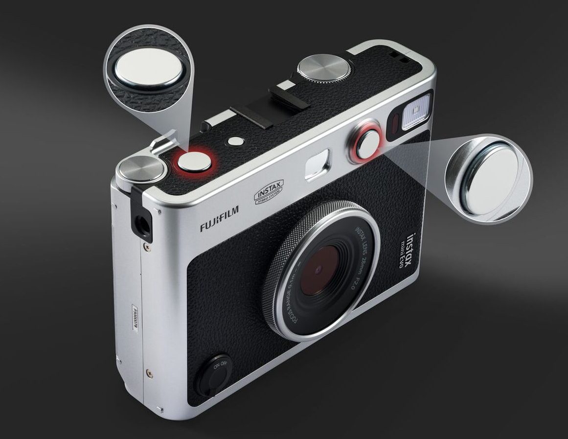 Fujifilm instax mini Evo Hybrid instant fényképezőgép